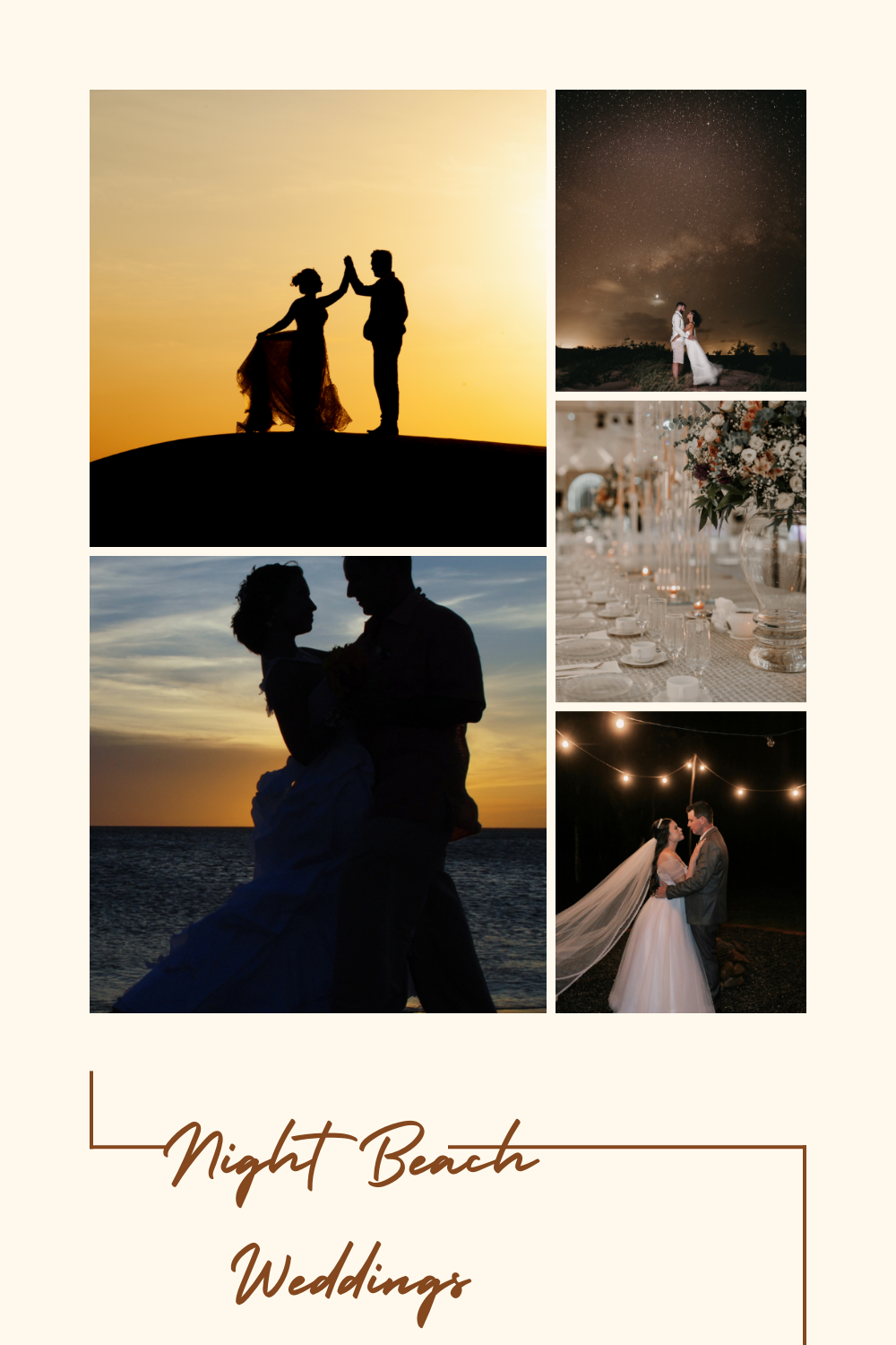 Top 10 Night Beach Wedding Ideas for a Magical Oceanside Celebration ...